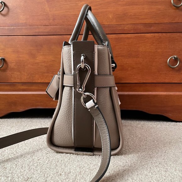 Coach | Bags | Nwt Coach Swagger 27 Tote Bag In Stone Multi Colorblock ...